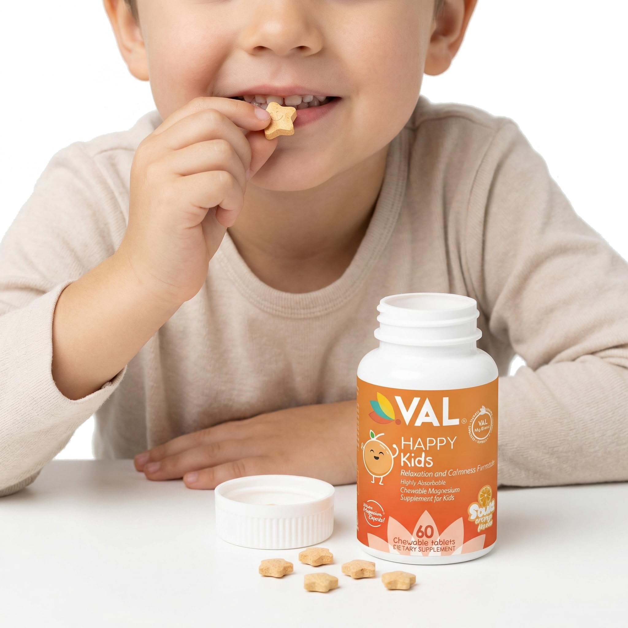 orange flavour magnesium for focus