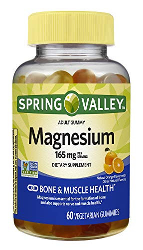 Orange flavour magnesium supplement for bone health