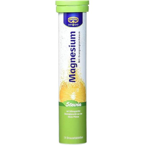 orange flavour magnesium supplement tablets