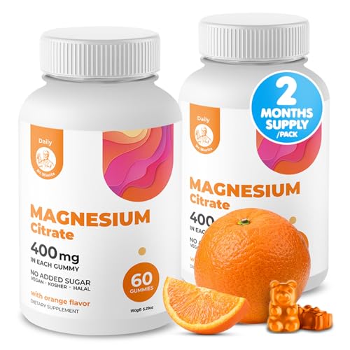 orange flavour magnesium supplement