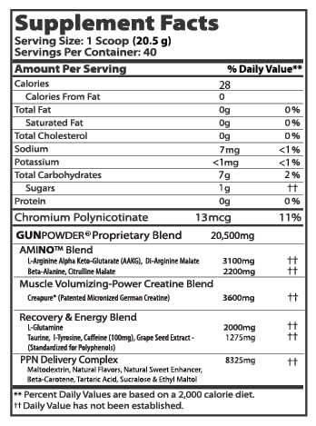 orange flavour pre-workout powder for workouts