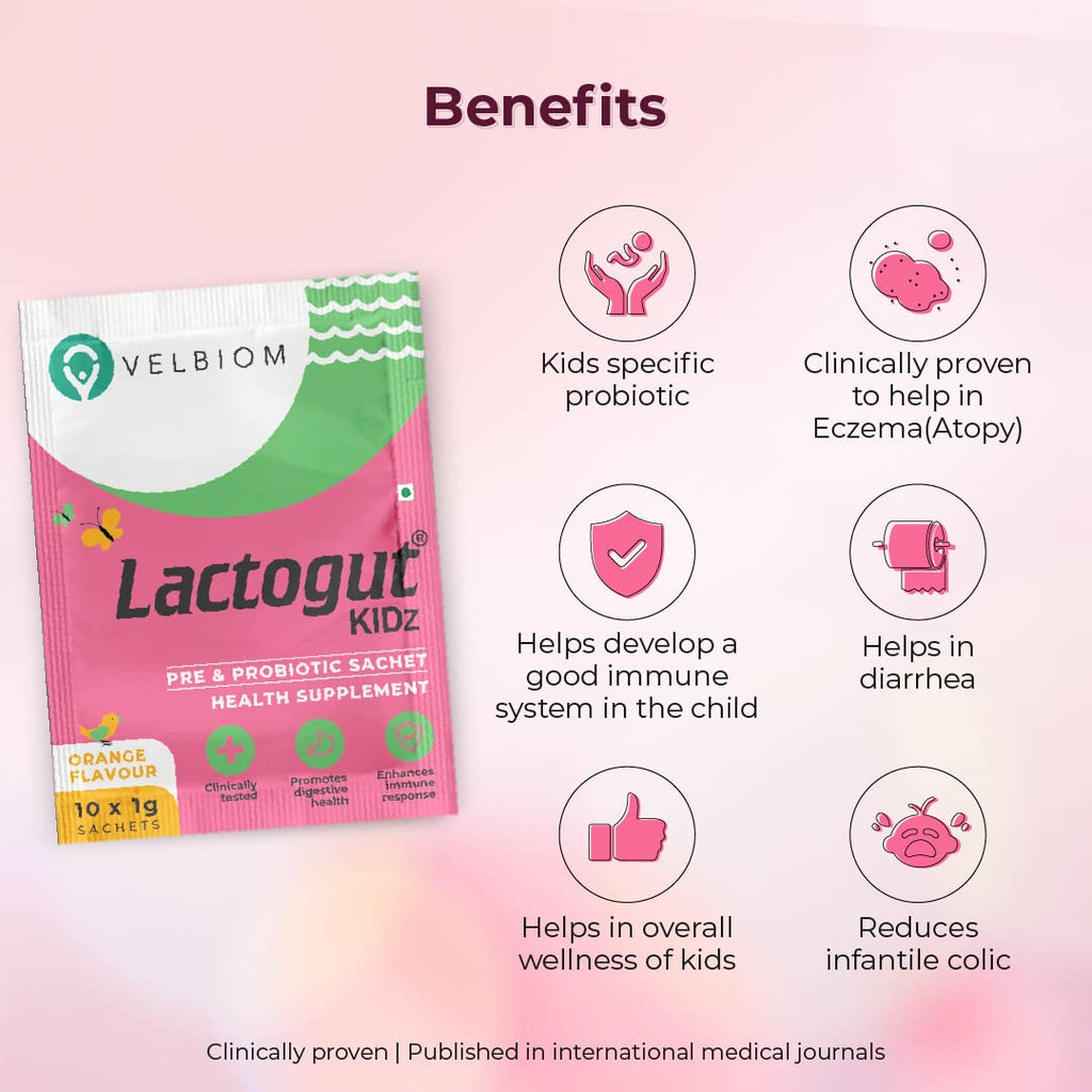 orange flavour probiotics for kids