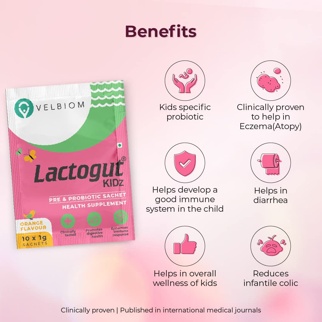 orange flavour probiotics for kids