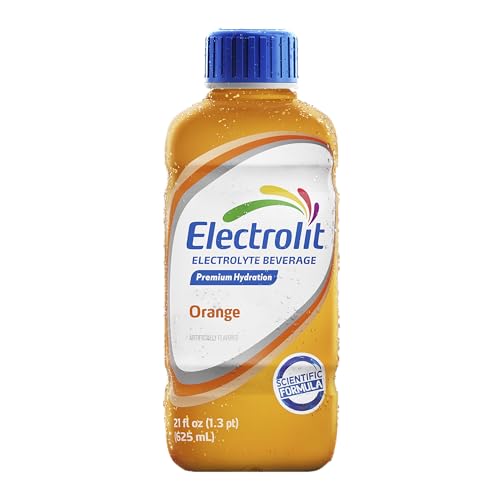 Orange flavour sports electrolyte drink