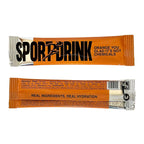 Orange flavour sports electrolyte stickpacks