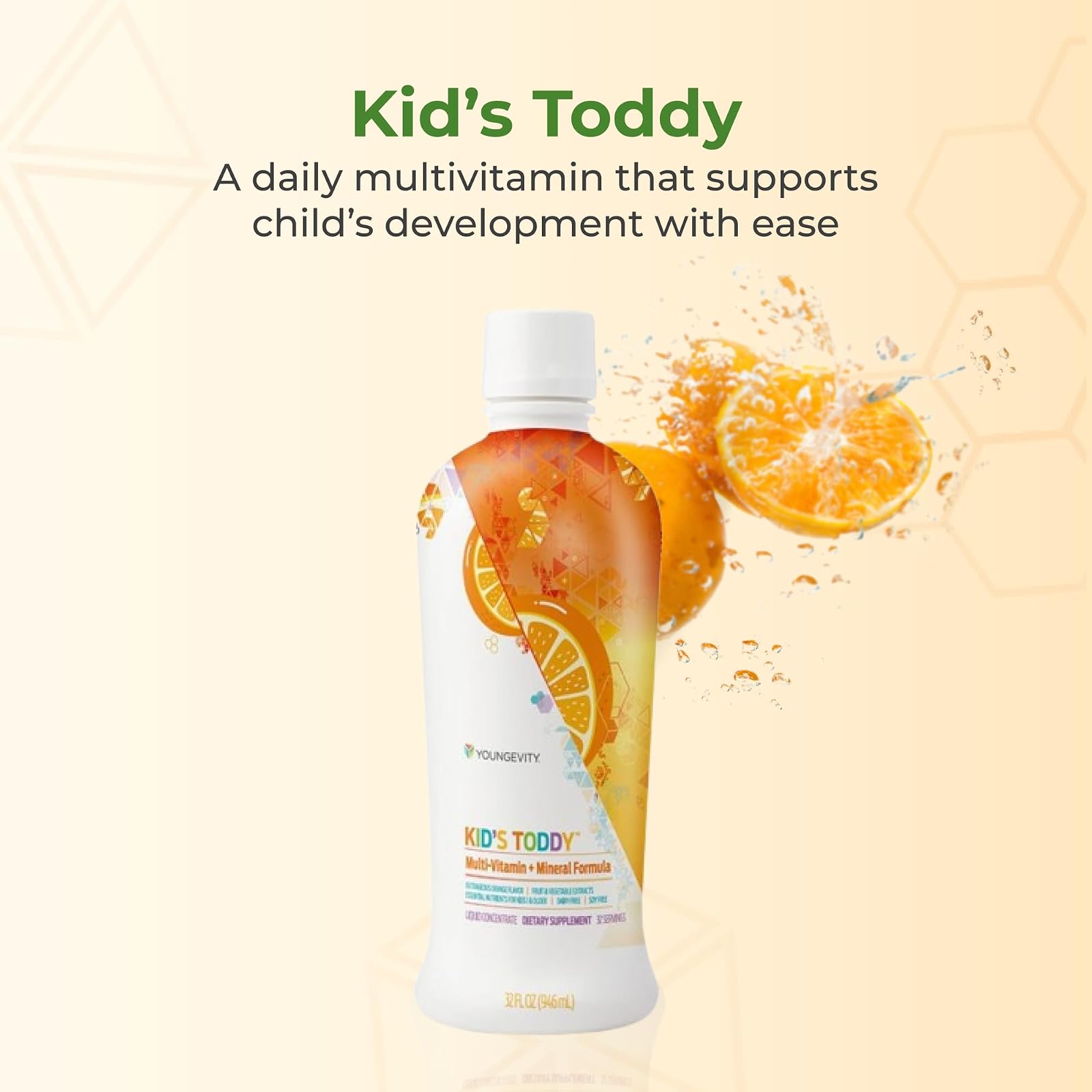 orange flavour Toddy multivitamin