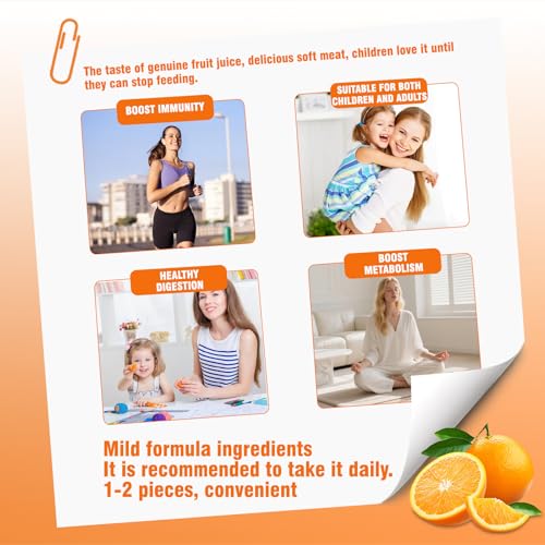 orange flavour vitamin b12 gummies