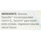 Orange flavour vitamin D supplements