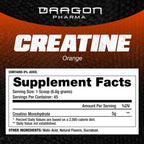 orange flavoured creatine for workouts