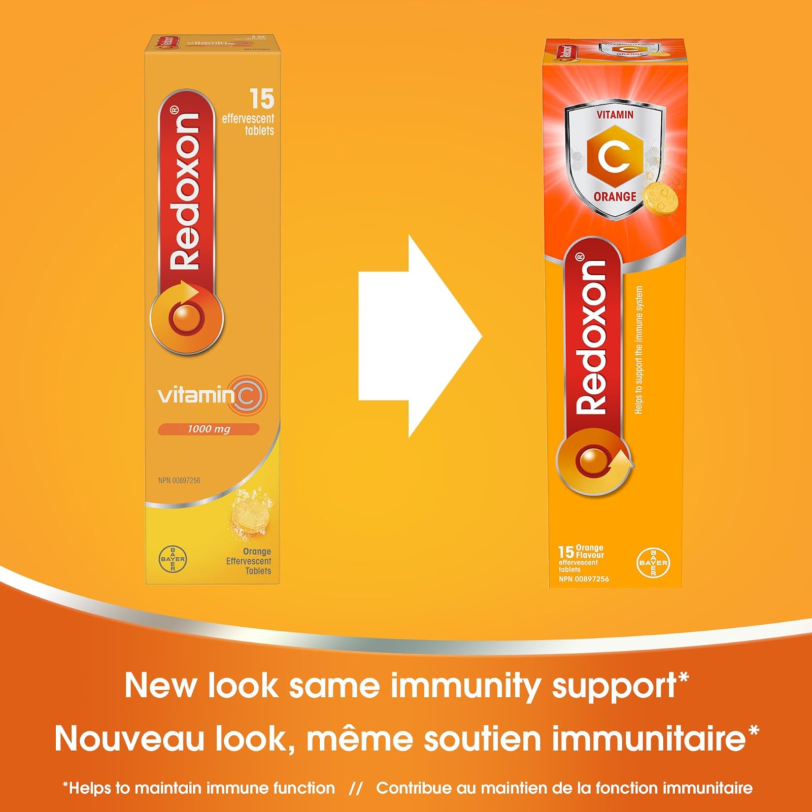 orange flavoured vitamin C tablets