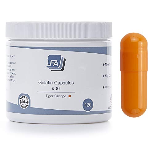 orange gelatin capsules for vitamins