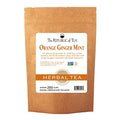 Orange ginger mint herbal tea bags