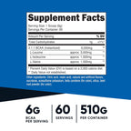Orange mango BCAA amino acids supplement