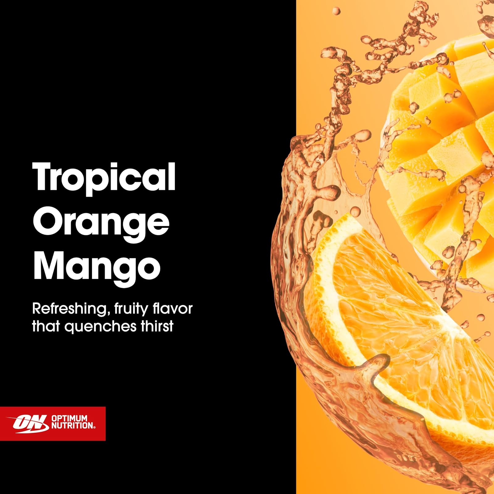 orange mango clear protein drink