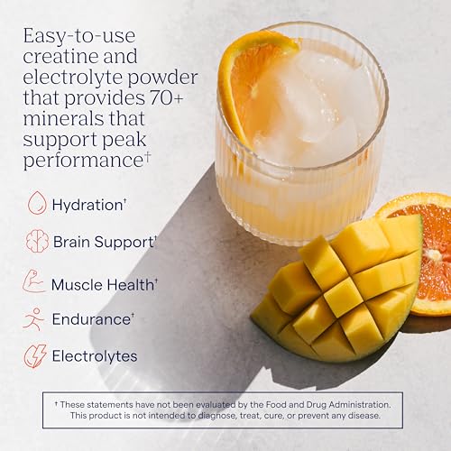 Orange mango creatine electrolyte blend