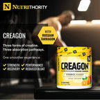 Orange mango creatine supplement for athletes