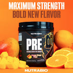 Orange mango preworkout for endurance