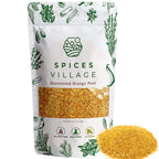 Orange peel granules for baking