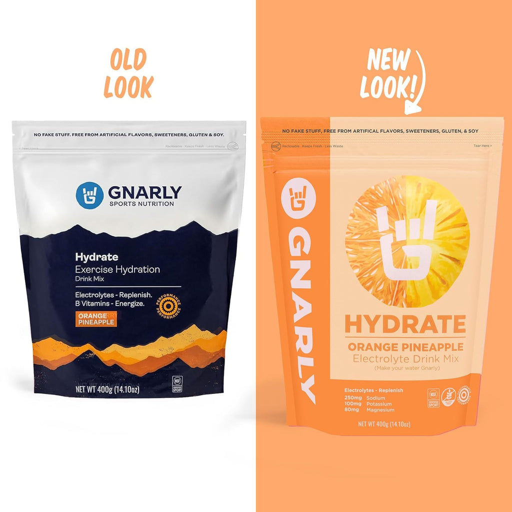 Orange pineapple flavour electrolyte drink mix