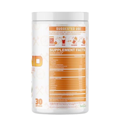 Orange sherbet flavour amino acids