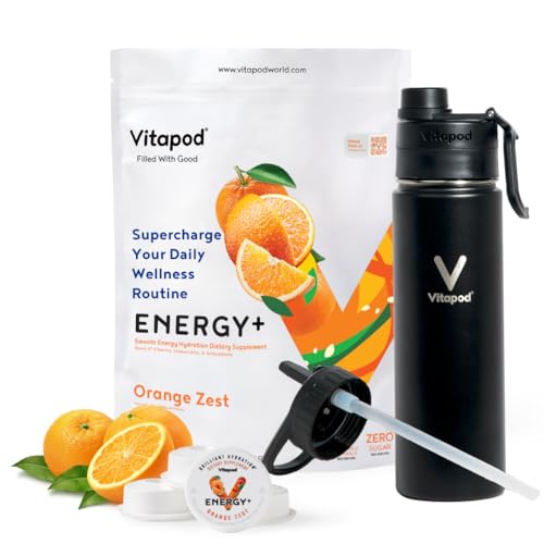 Orange zest flavored vitamin supplements