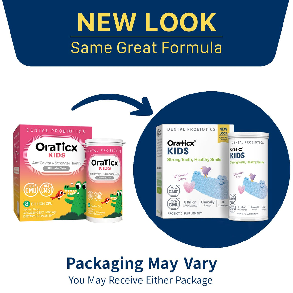 OraTicx chewable probiotics for children