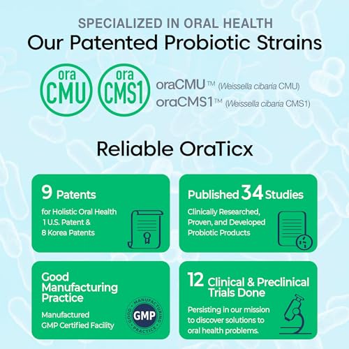 OraTicx Kids Multi probiotic strains