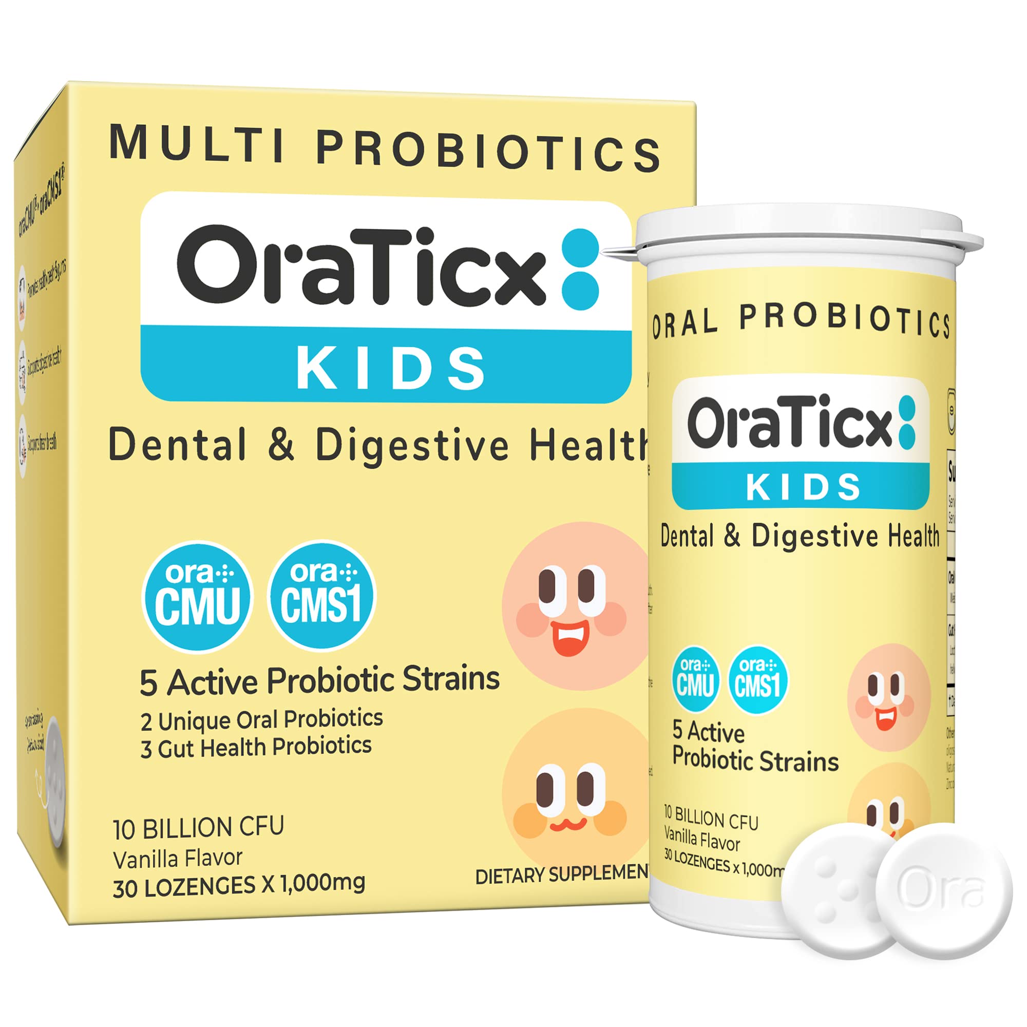 OraTicx Kids Multi probiotics for dental health