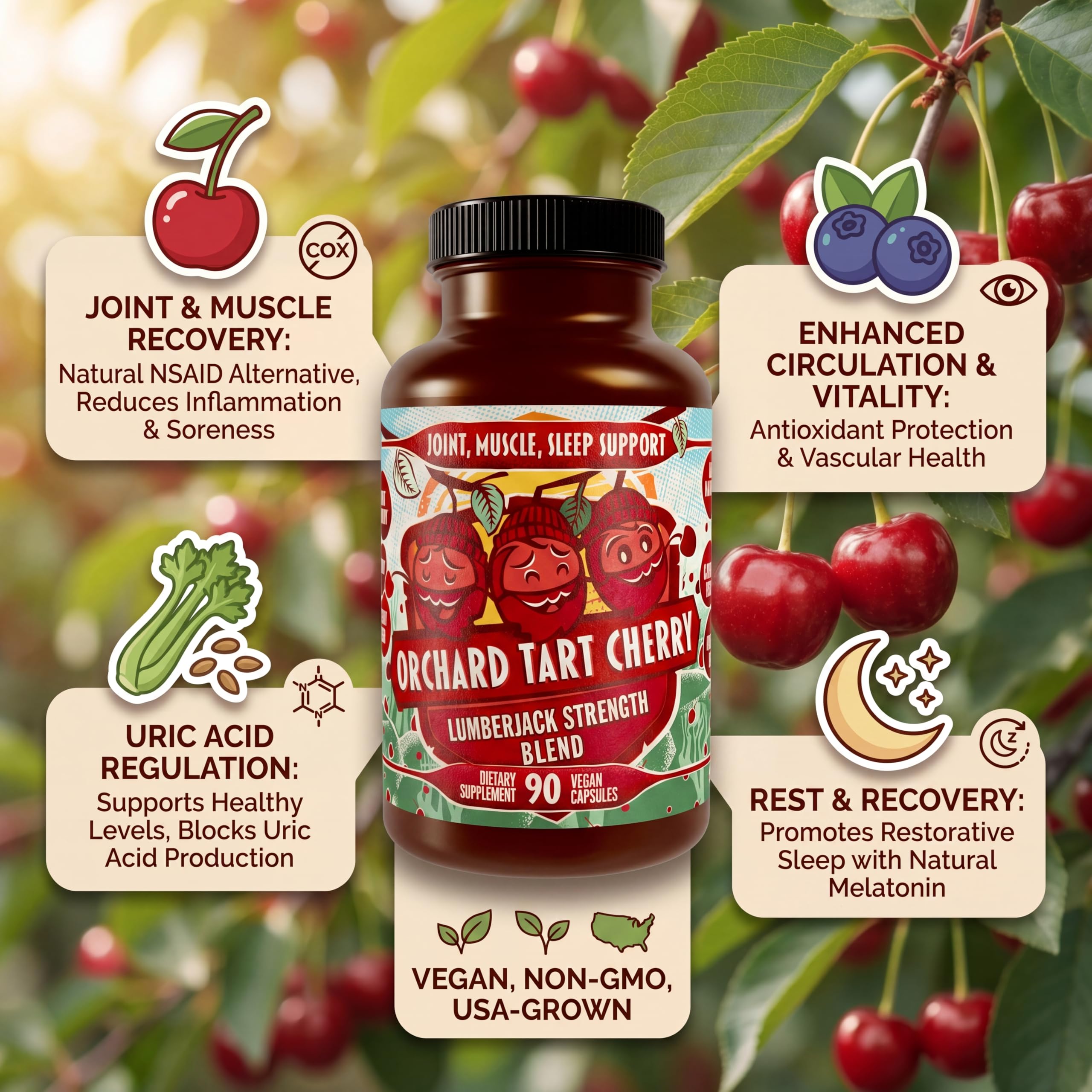 Orchard Tart Cherry for antioxidant support