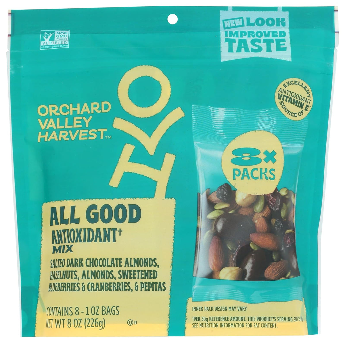 Orchard Valley Harvest antioxidant mix snacks