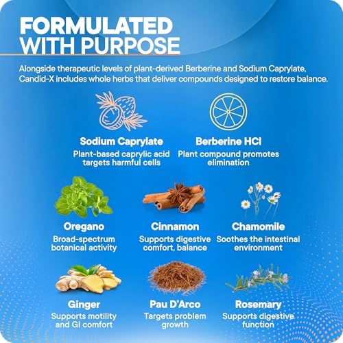 oregano and berberine for yeast support