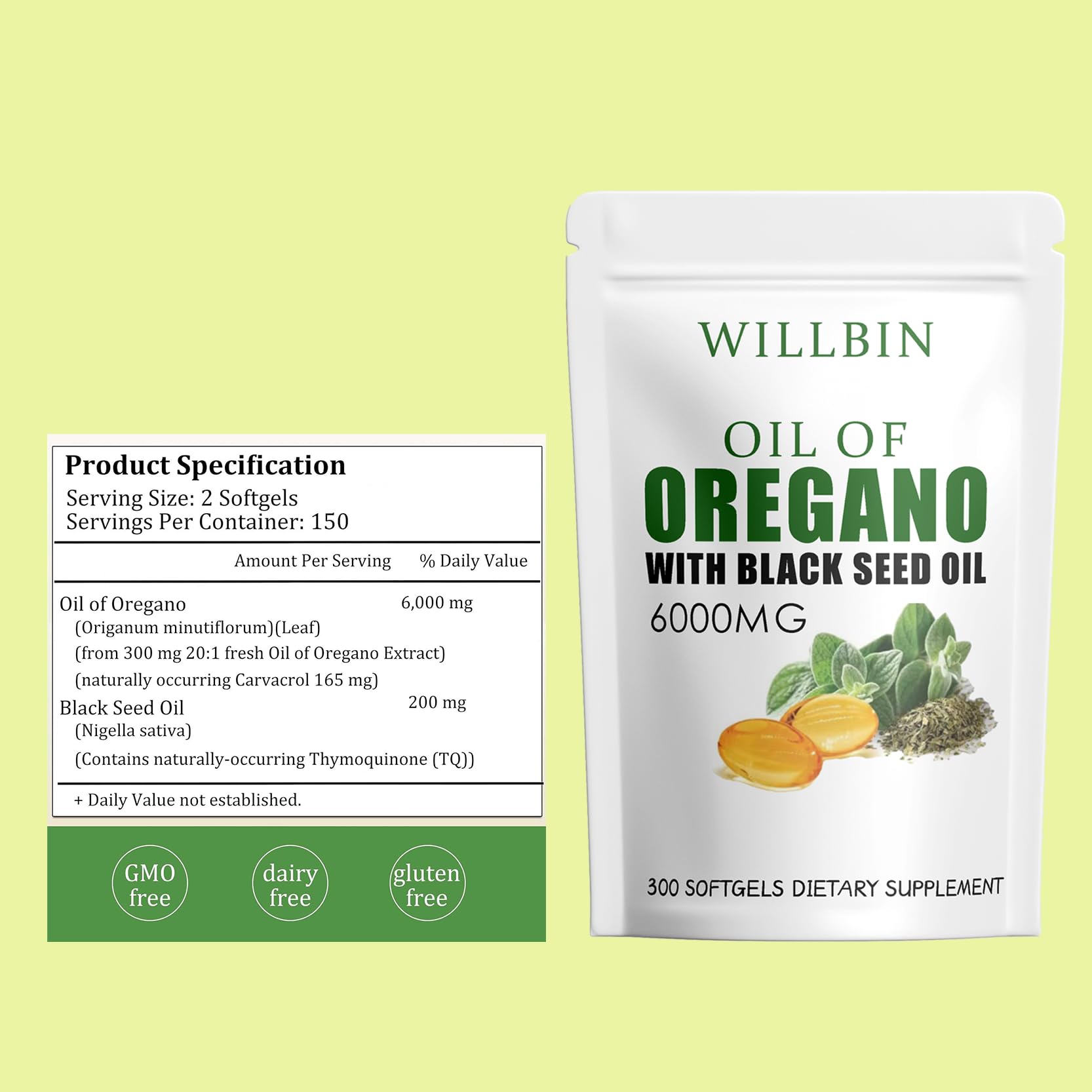 Oregano and black seed oil benefits