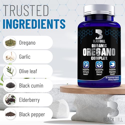 oregano and black seed oil blend