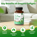 Oregano and black seed oil supplement