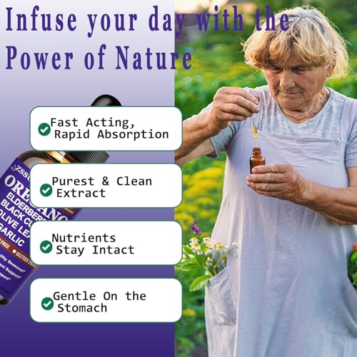 Oregano and black seed oil synergy