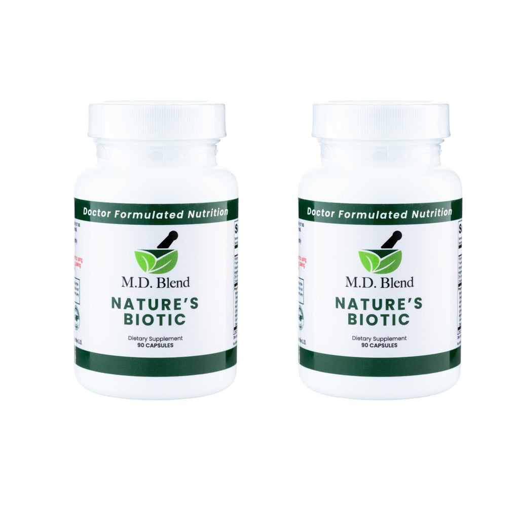 Oregano and garlic blended vitamins