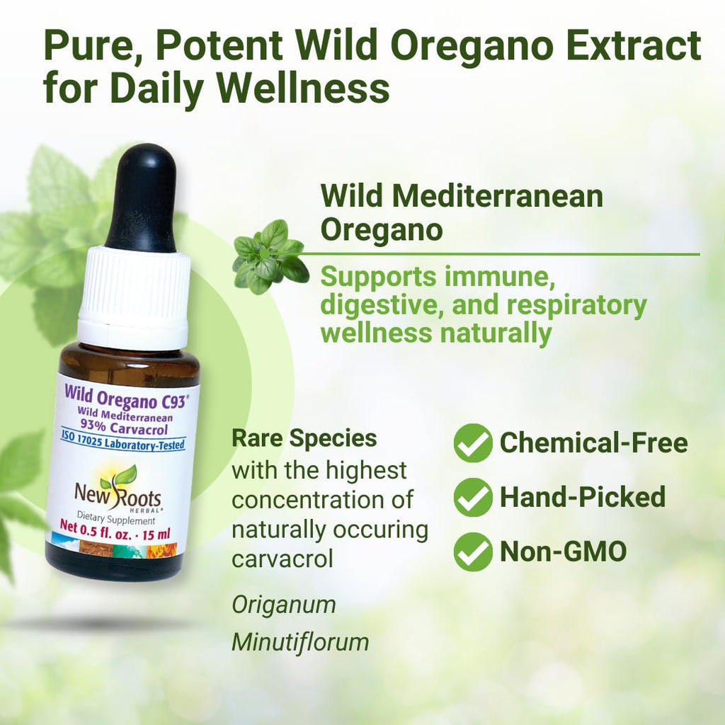 oregano drops for natural healing