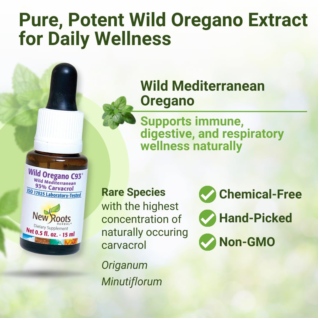 oregano drops for natural healing