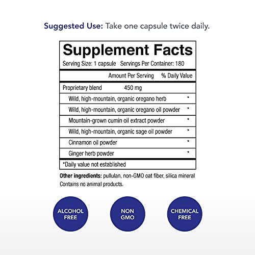 Oregano extract for immune system boost