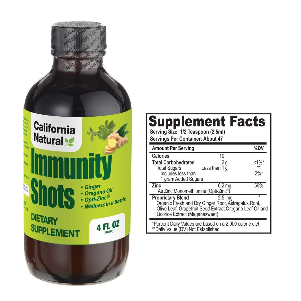Oregano Immunity Boosting Shots 4 oz