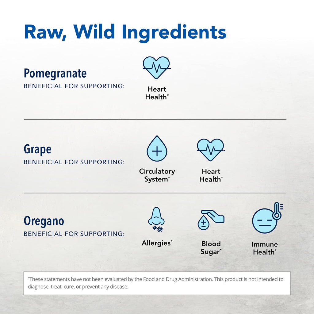 oregano juice with grape extract