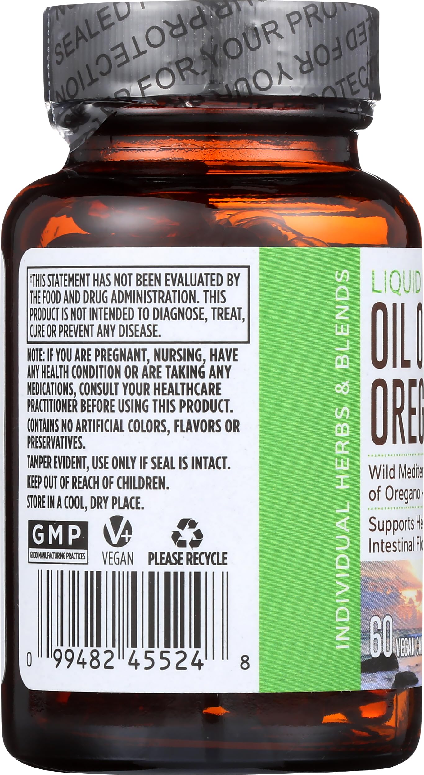 oregano oil and black seed oil blend