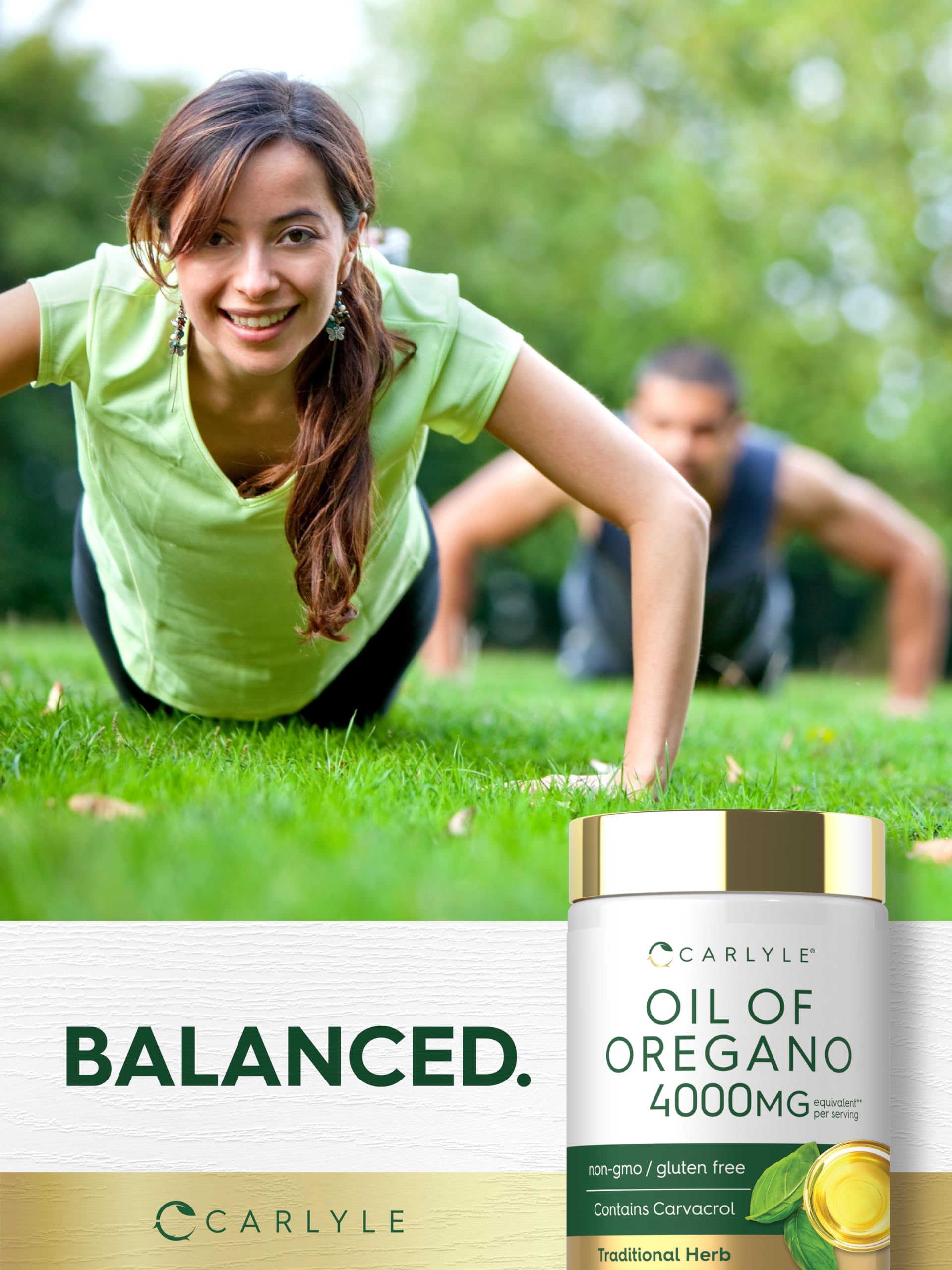 Oregano oil and black seed oil blend