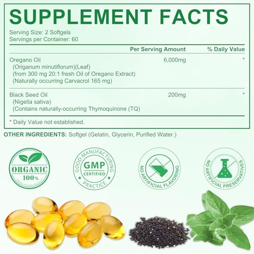 oregano oil and black seed oil synergy