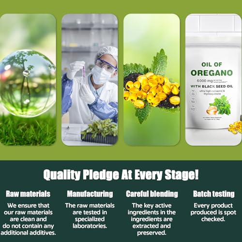 Oregano oil and black seed oil synergy
