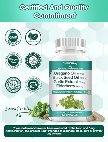Oregano oil and black seed oil synergy
