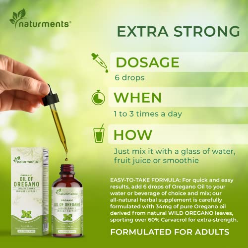 oregano oil drops for immune boost