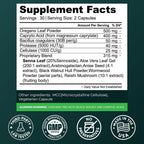 oregano oil for balanced gut flora