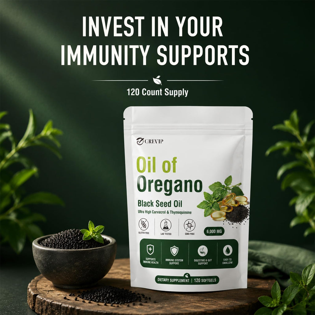 Oregano oil for digestive support