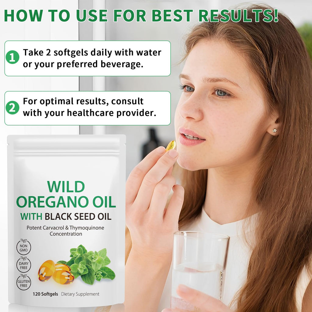 Oregano oil for natural parasite relief